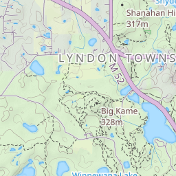 DTE Energy Foundation Trail Map